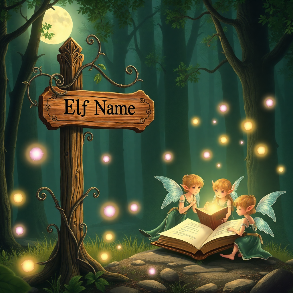 Best Elf Name Generator Printable | Vondy