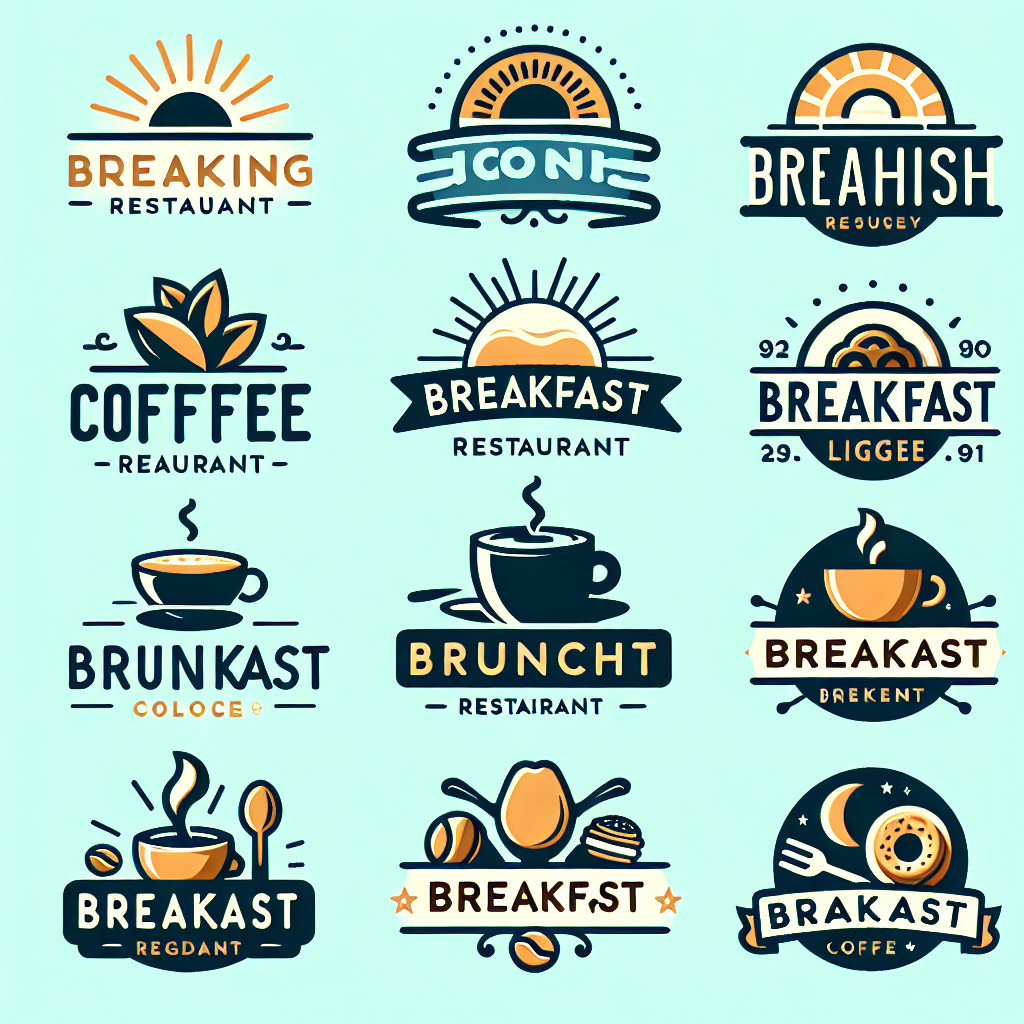 Best Breakfast Restaurant Logo Ideas Vondy