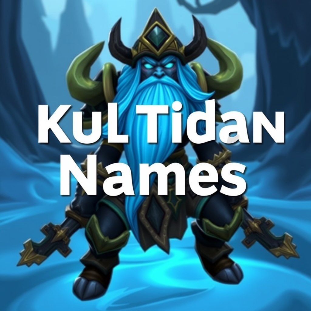 Best Kul Tiran Name Generator | Vondy