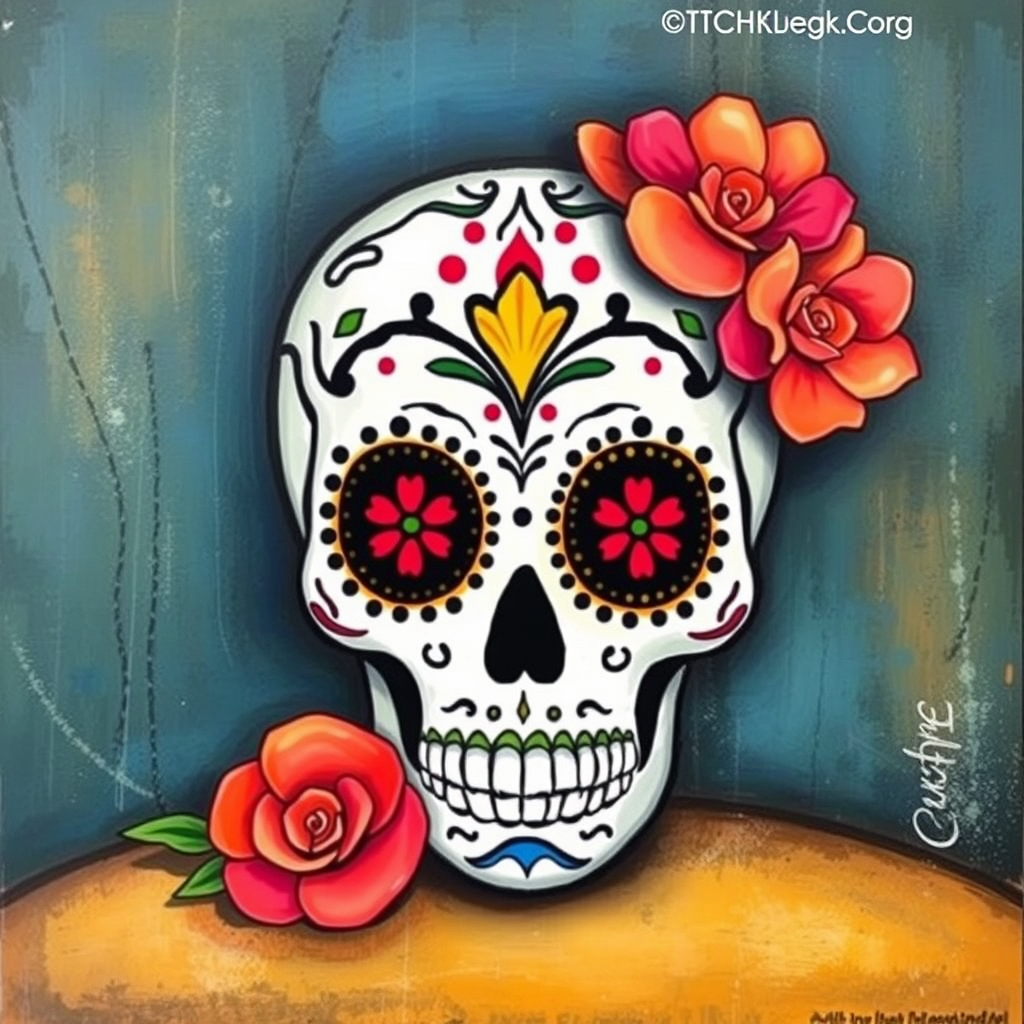 Best Sugar Skull Painting Ideas | Vondy