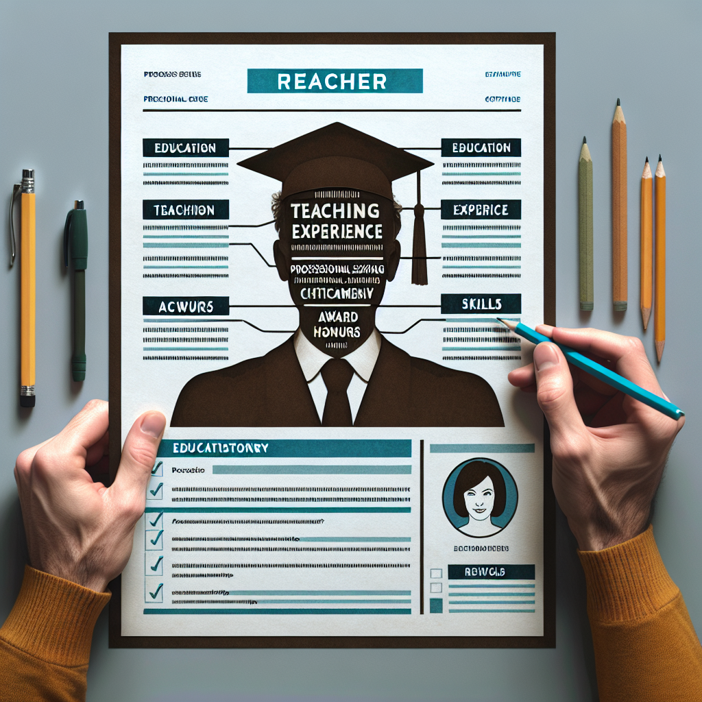 Best Teacher Resume Generator | Vondy