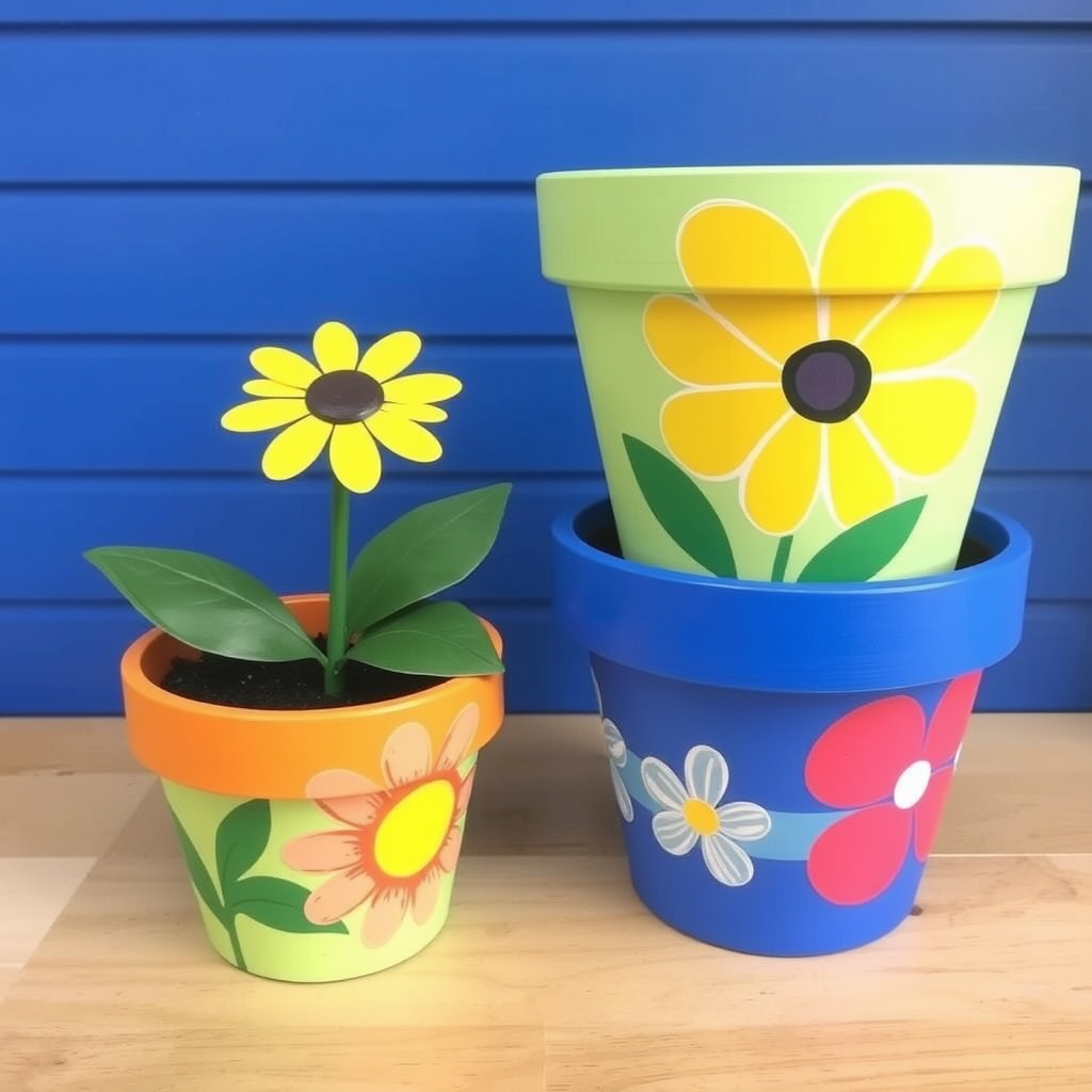 Best Simple Flower Pot Painting Ideas | Vondy