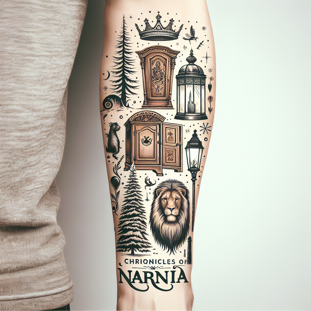 Narnia Aslan Tattoos Not A Tame Lion Aslan" Poster For Sale By