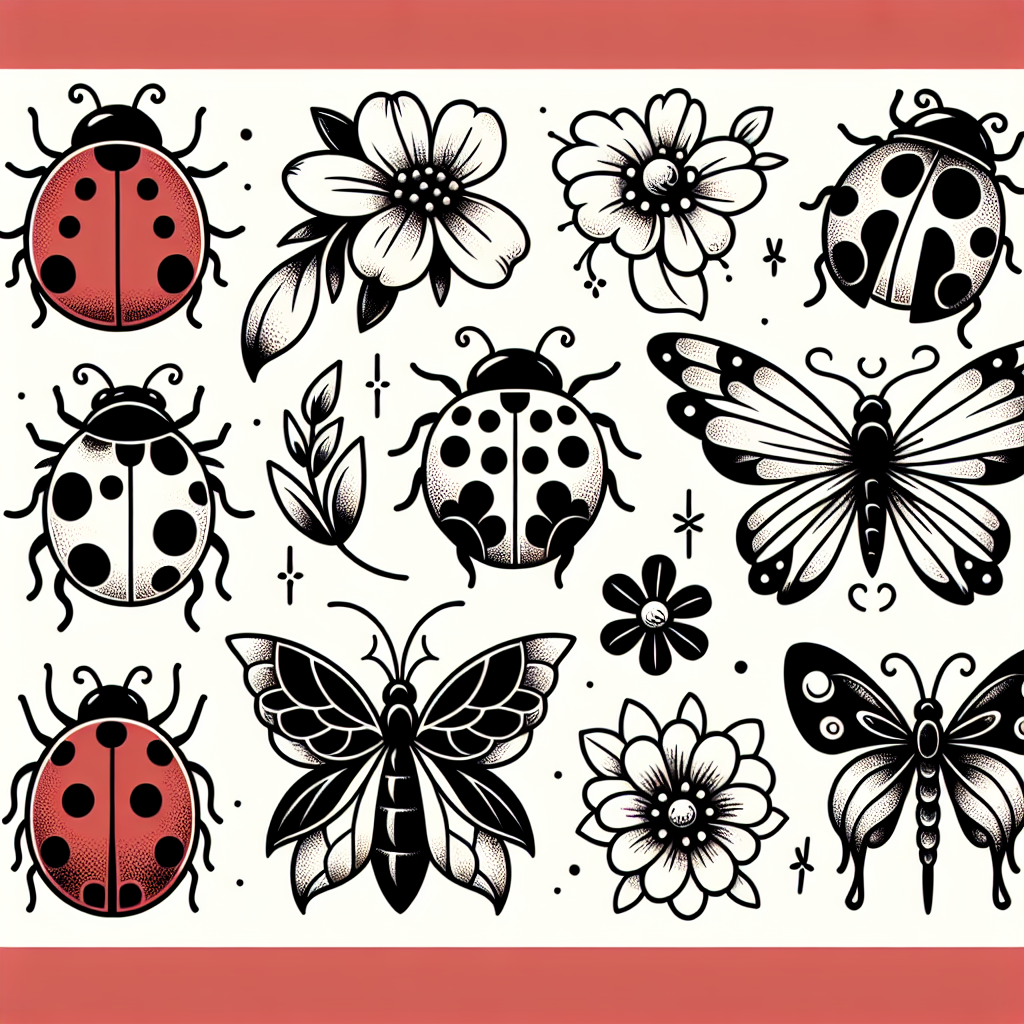 Best Cute Ladybug Tattoo Ideas | Vondy