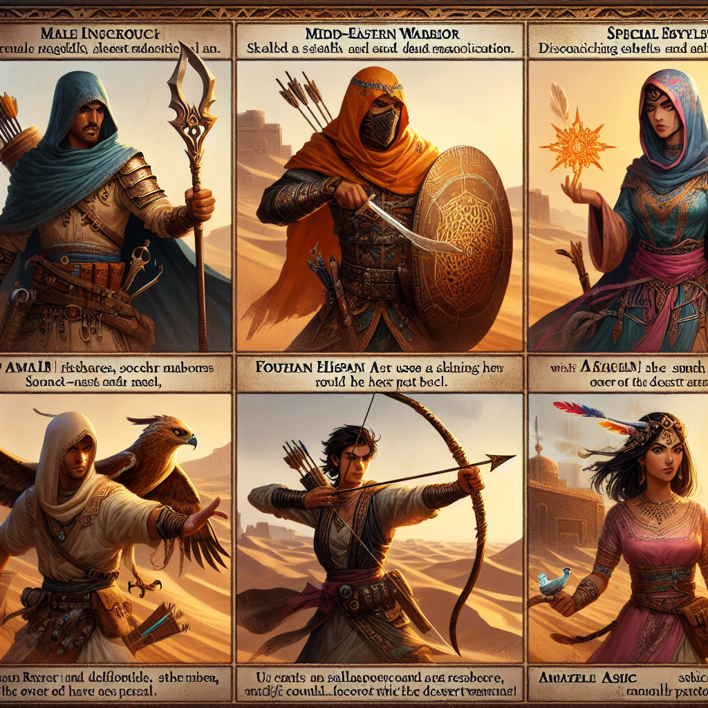 Best Desert Warrior Game Character Generator | Vondy