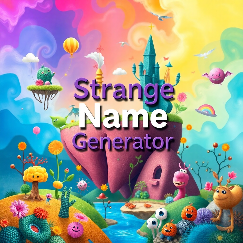 Best Strange Name Generator | Vondy