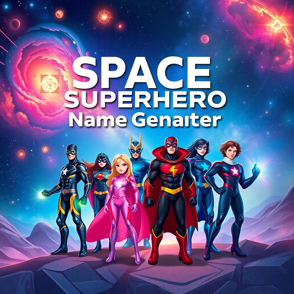 Best Space Superhero Name Generator | Vondy