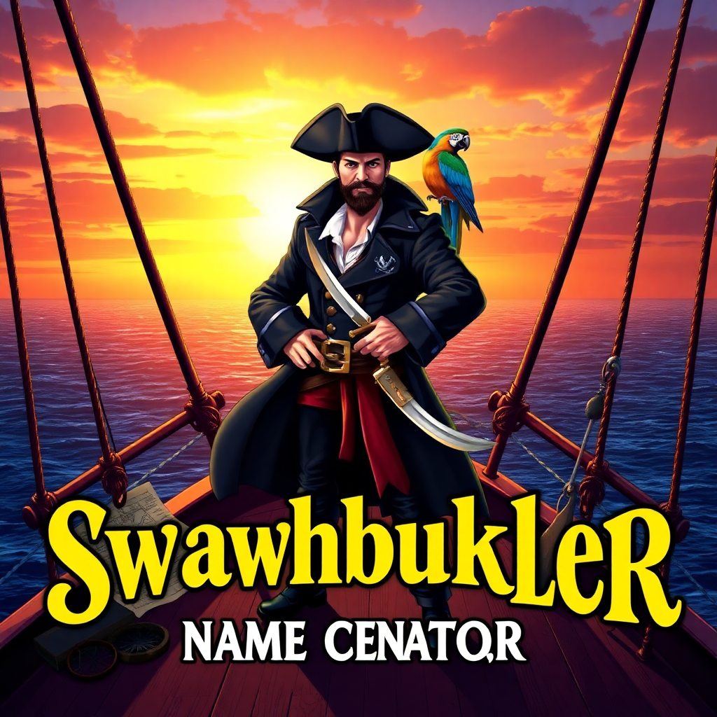 Best Swashbuckler Name Generator | Vondy