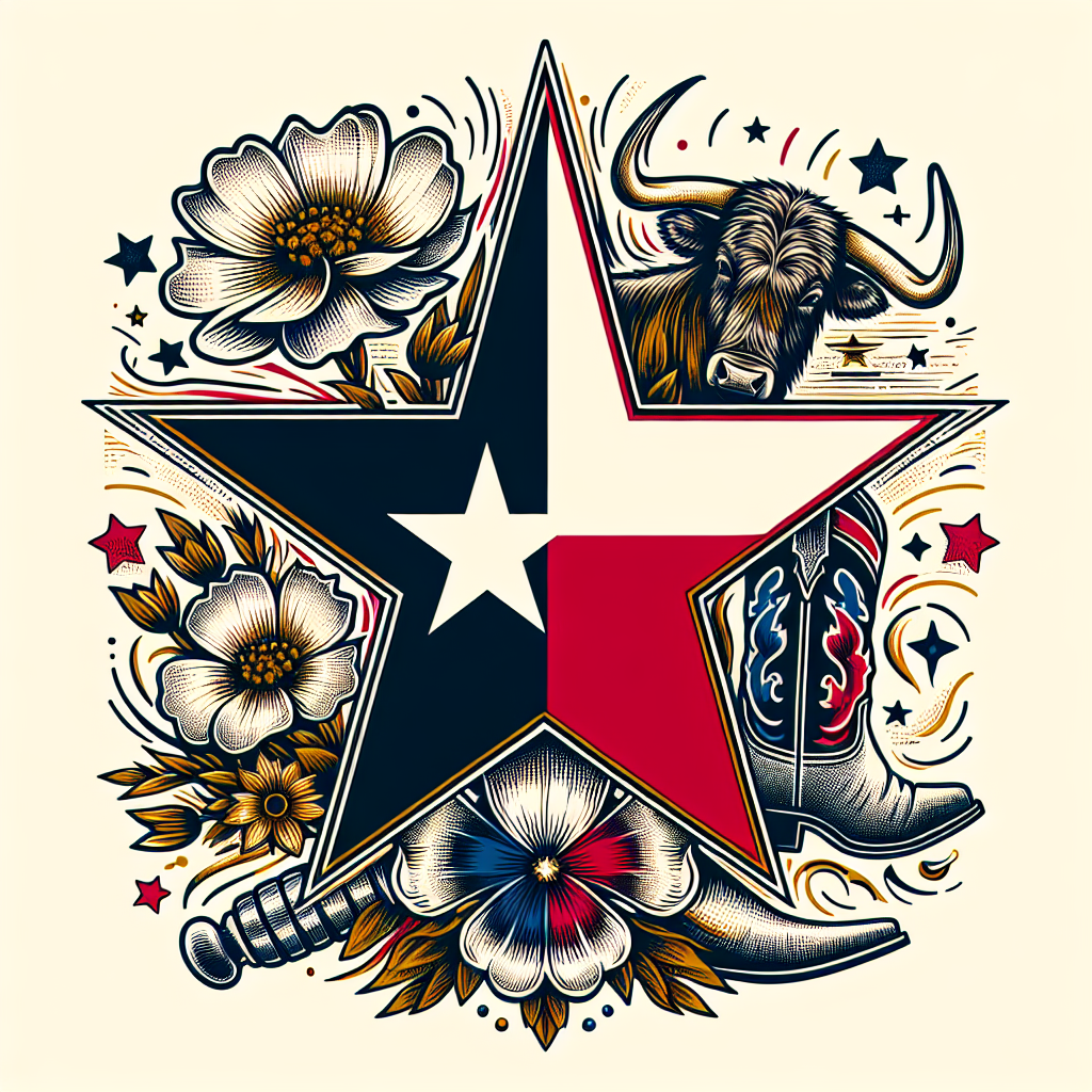 Best Lone Star Tattoo Ideas | Vondy