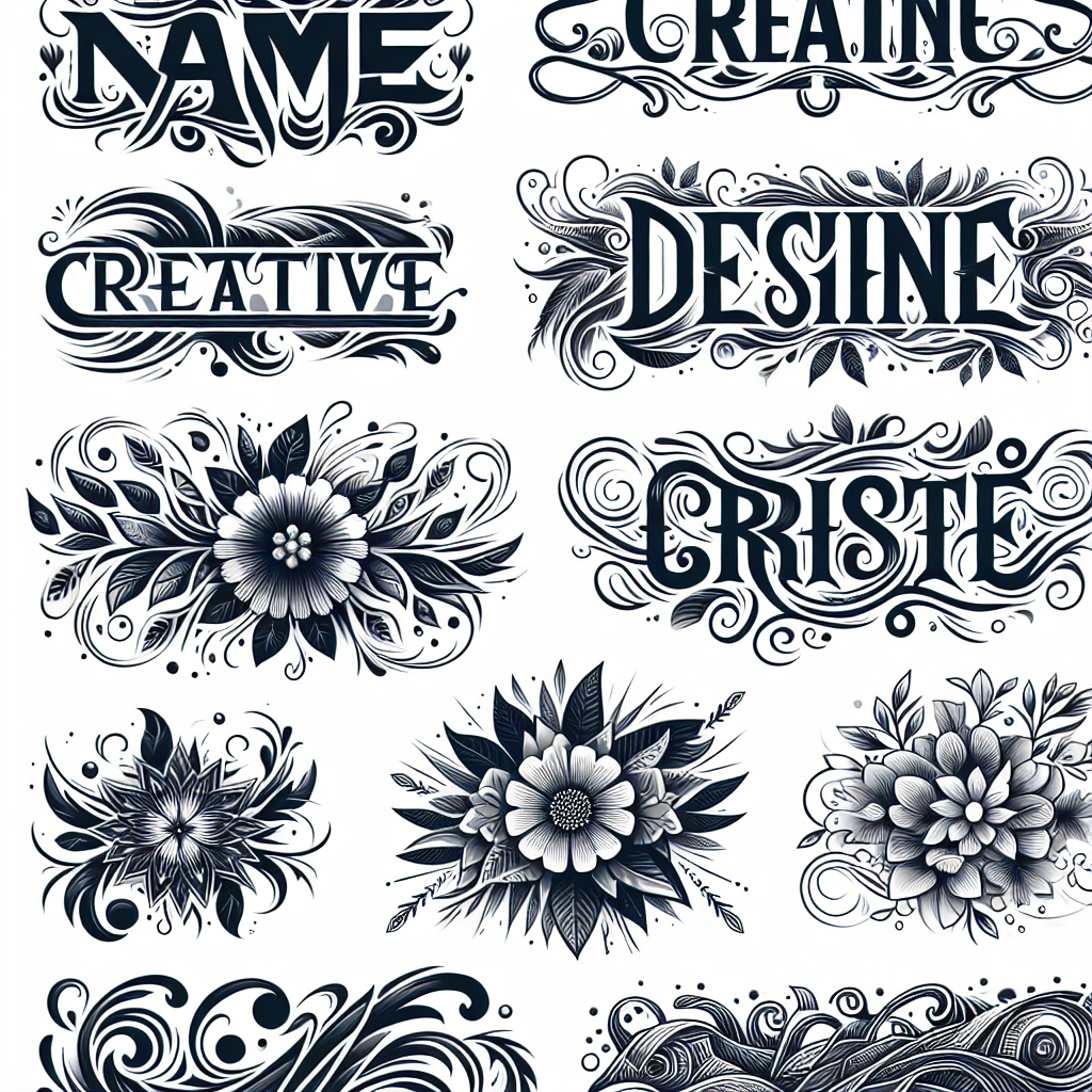 Best Name Design Tattoo Ideas | Vondy