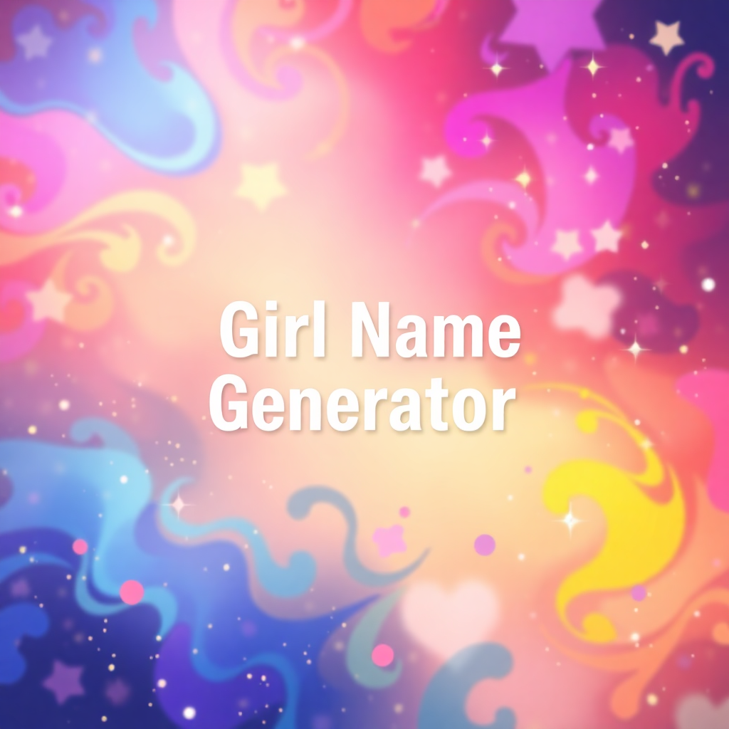 Best Girl Name Generator Random | Vondy