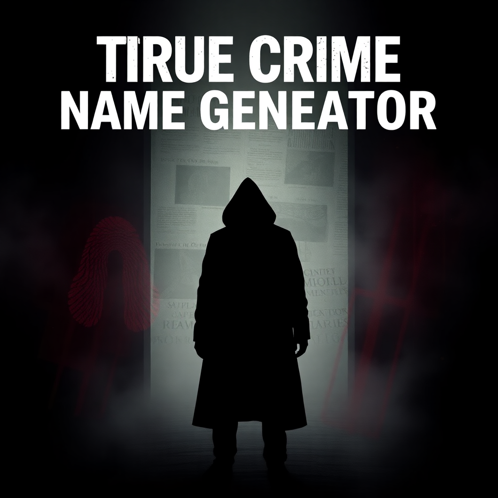 Best True Crime Name Generator | Vondy