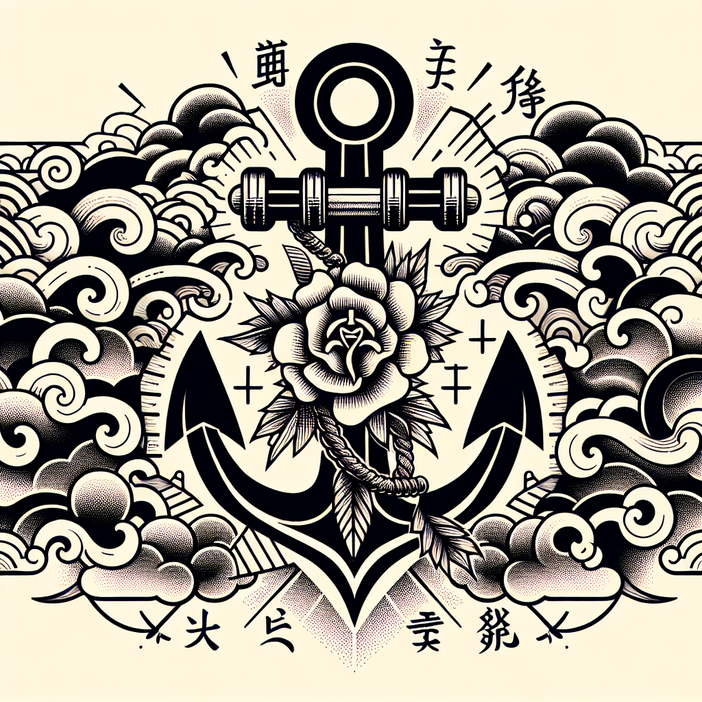 Best Neo-Japanese Anchor Tattoo Generator | Vondy