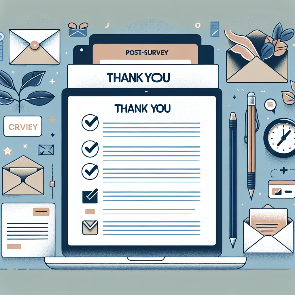 Best Post Survey Thank You Email Template | Vondy