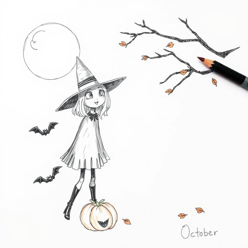Best October Drawing Ideas | Vondy