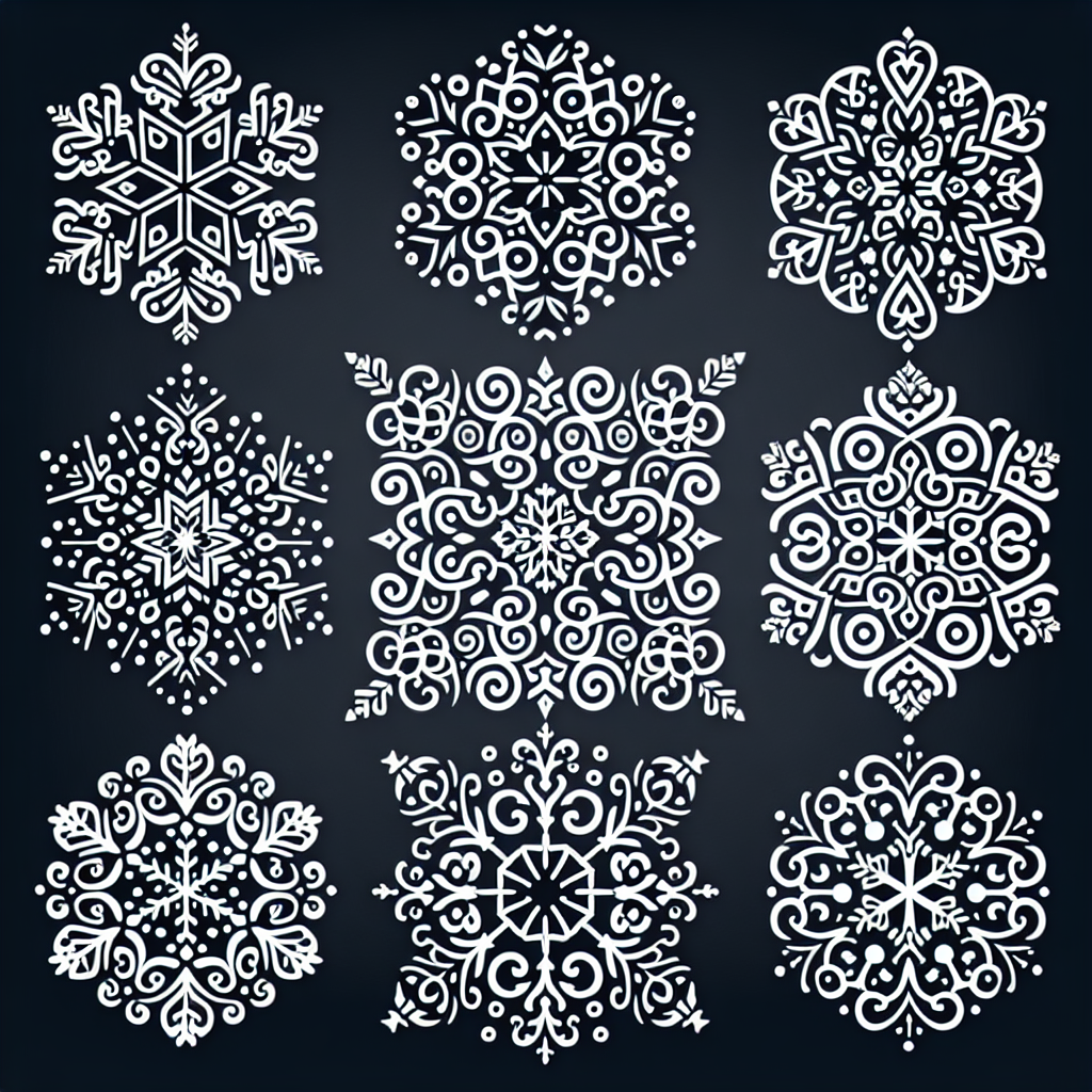 Best Snowflake Pattern Generator | Vondy