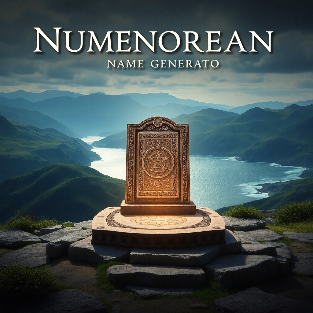Best Numenorean Name Generator | Vondy