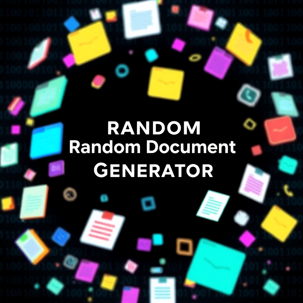 Best Random Document Generator | Vondy