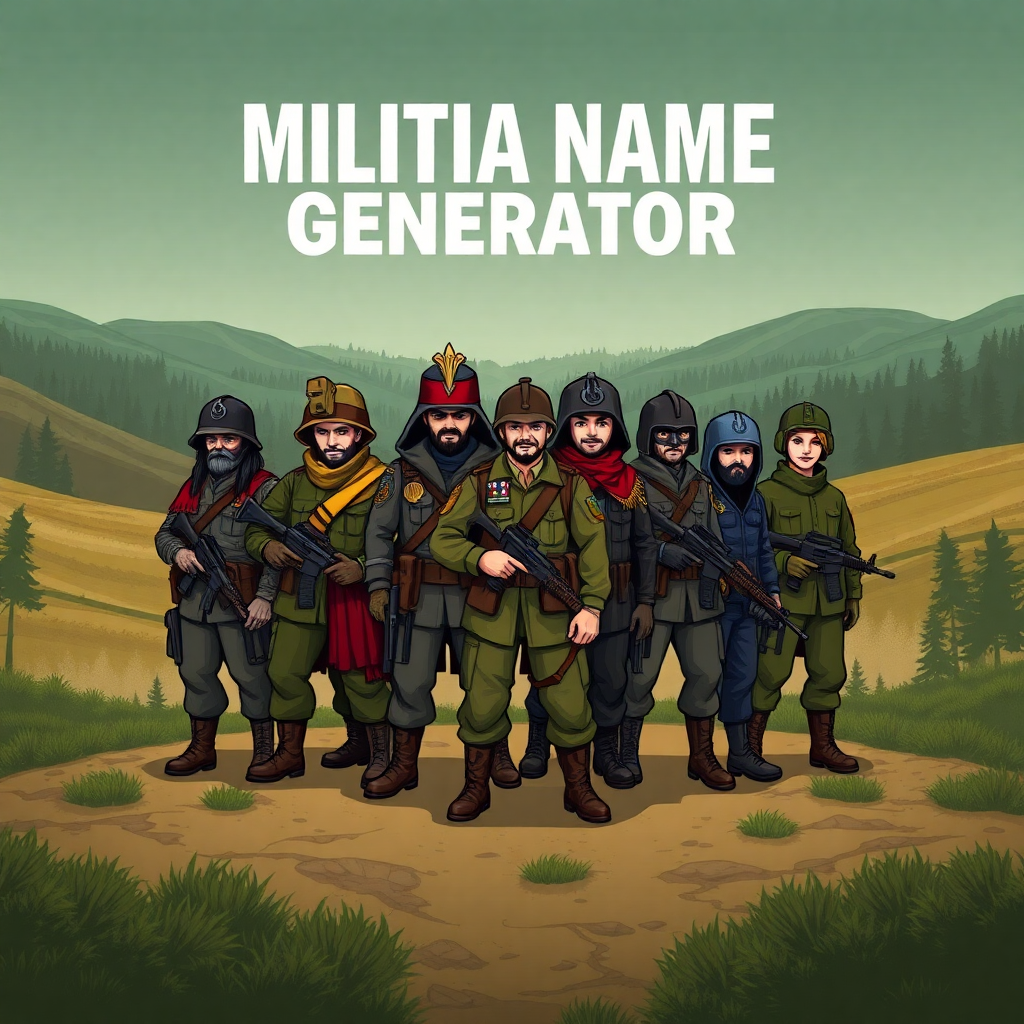 Best Militia Name Generator | Vondy