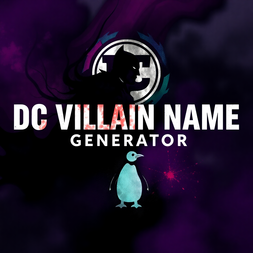 Best Dc Villain Name Generator | Vondy