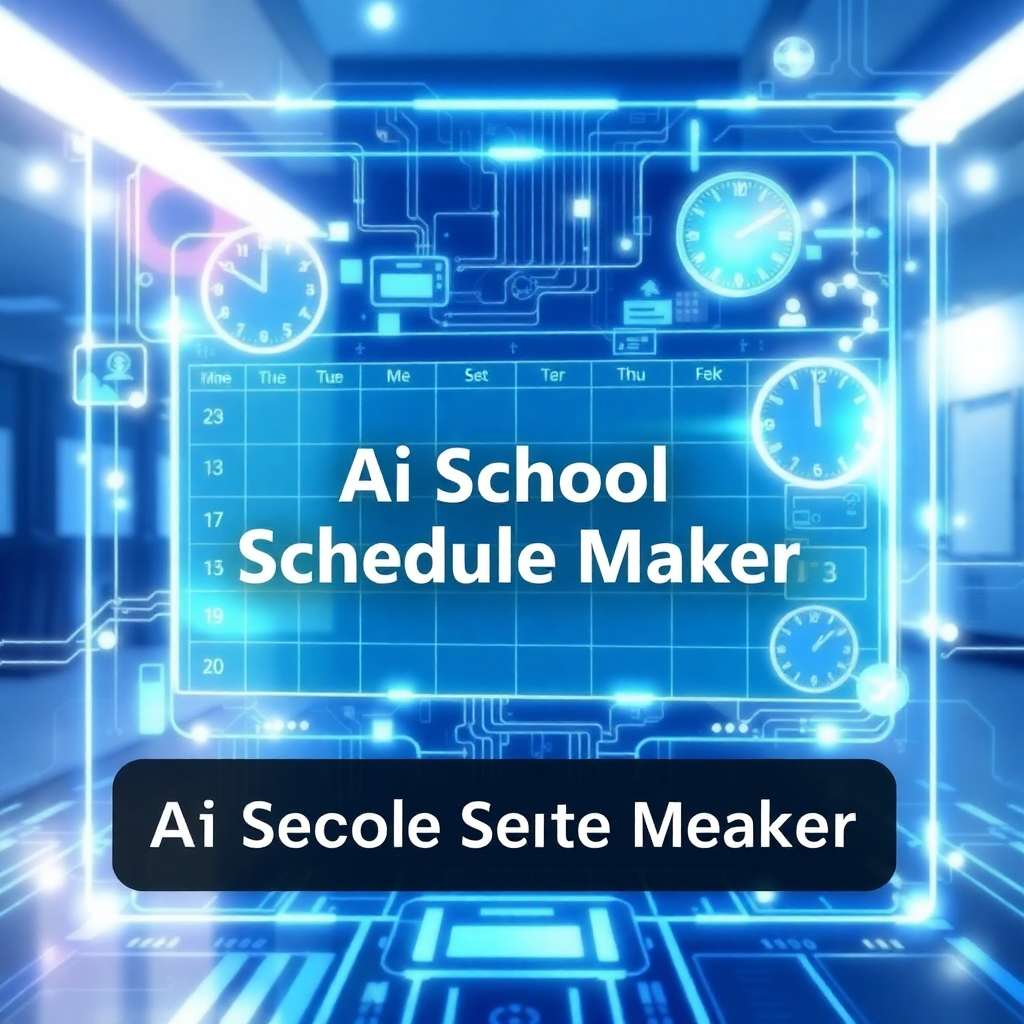 Best Ai School Schedule Maker | Vondy