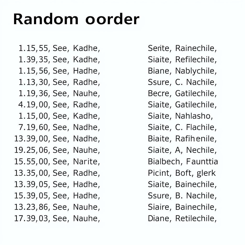 Best Random Name Order Generator | Vondy