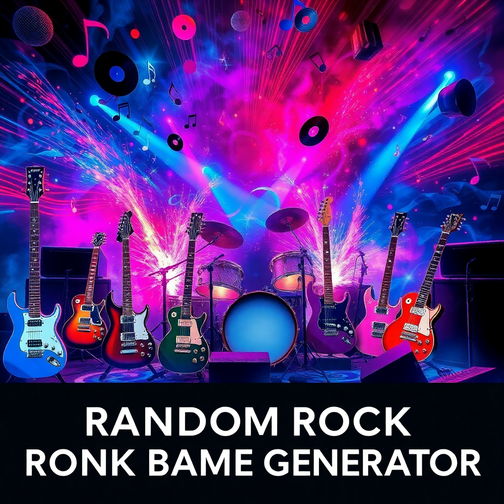Best Random Rock Band Name Generator | Vondy