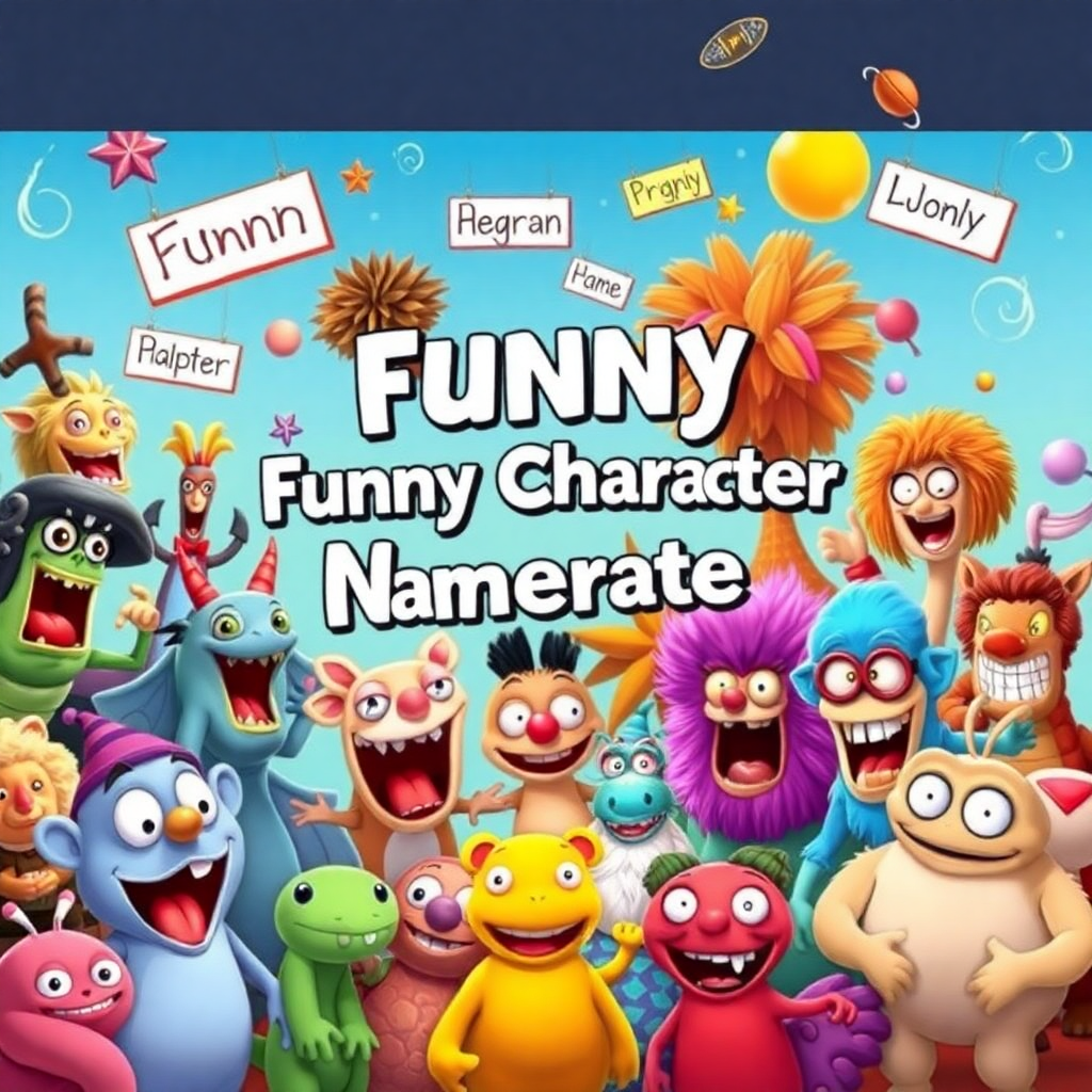 Best Funny Character Name Generator | Vondy
