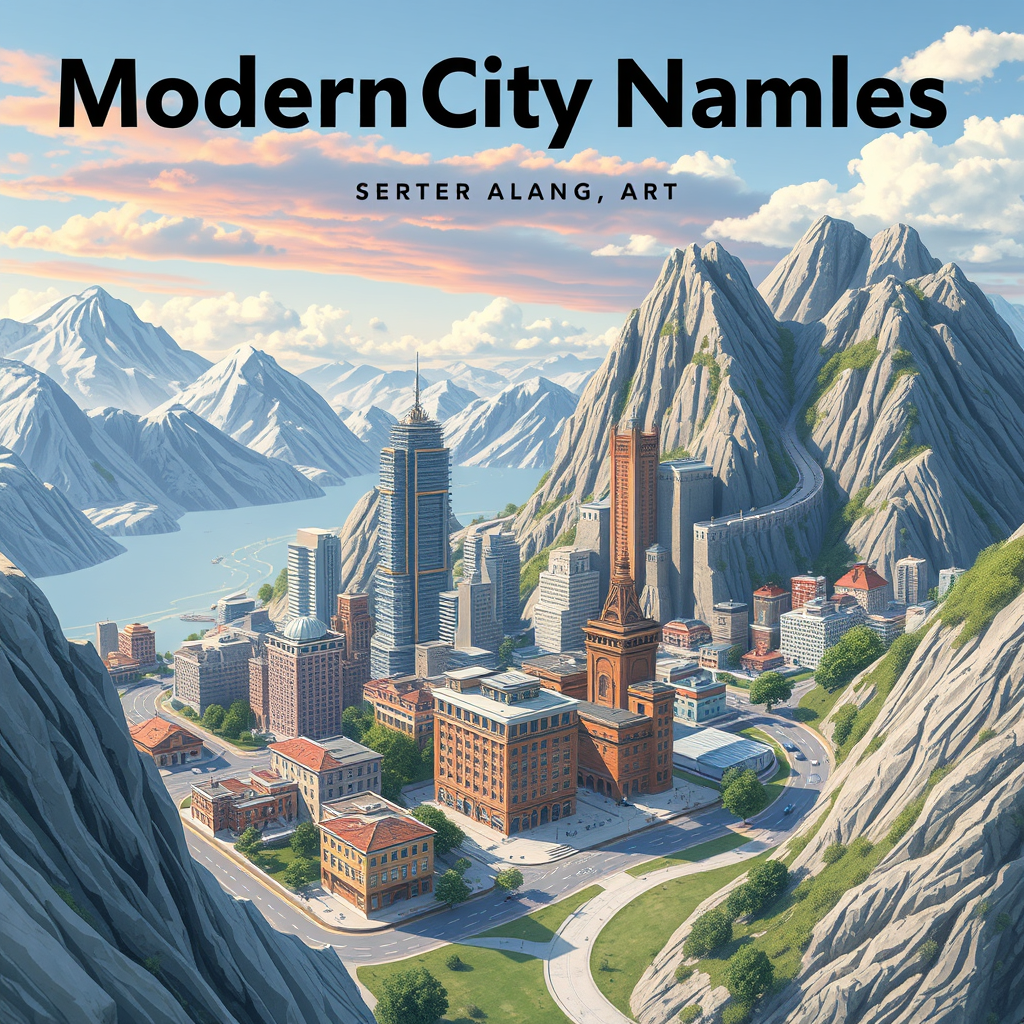 Best Modern City Name Generator | Vondy
