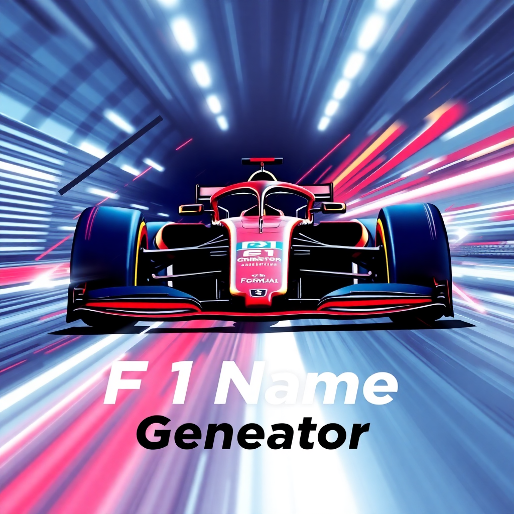 Best F1 Name Generator | Vondy