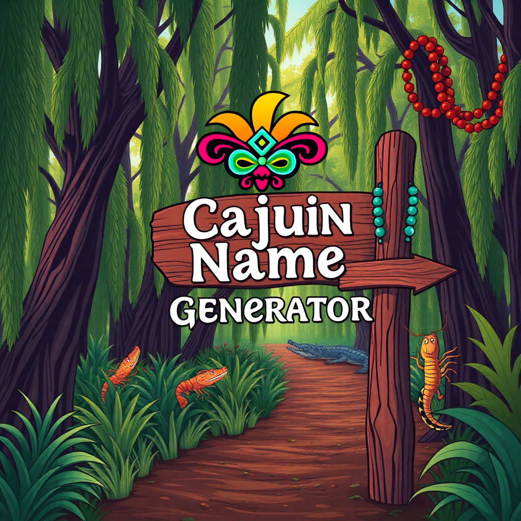 Best Cajun Name Generator | Vondy