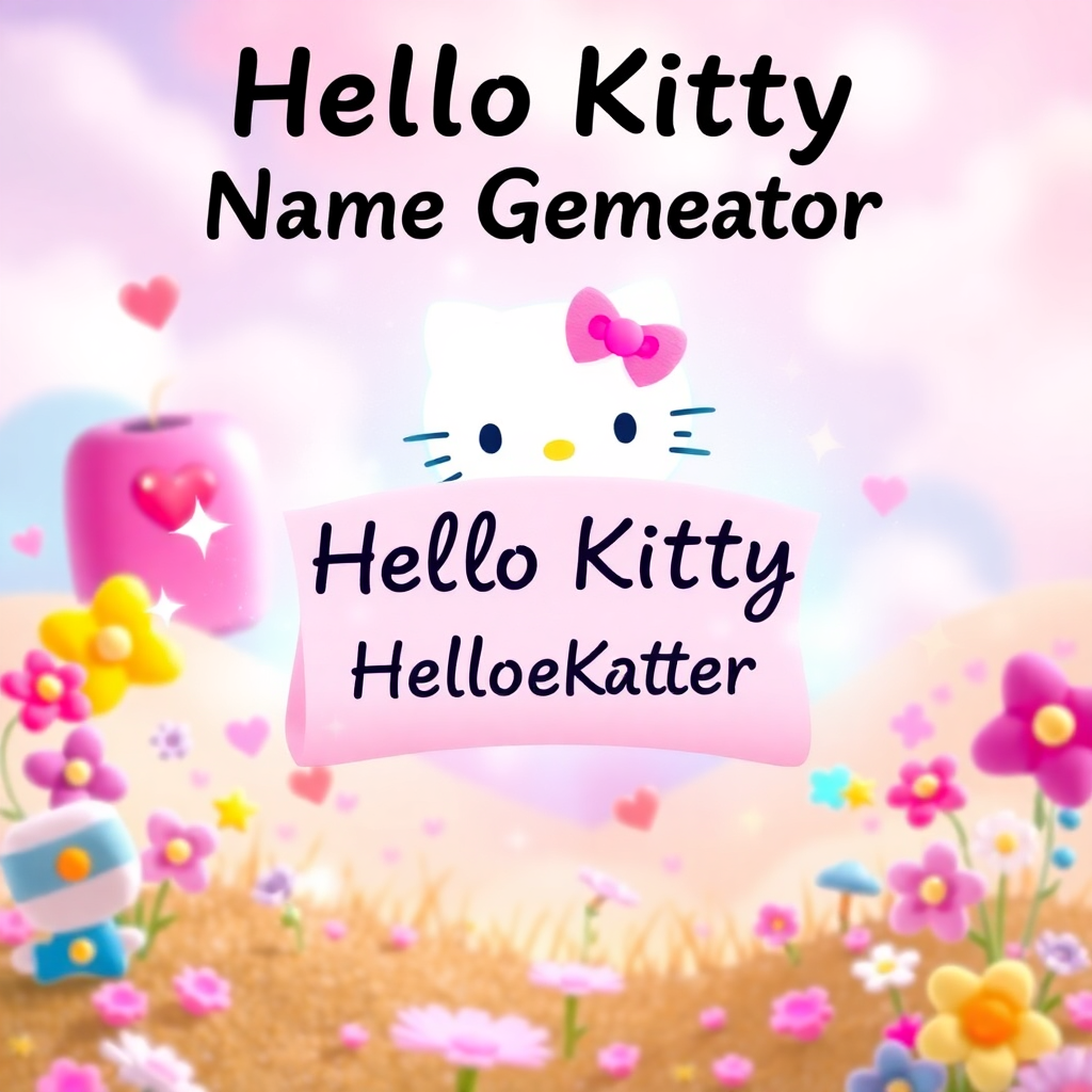 Best Hello Kitty Name Generator | Vondy