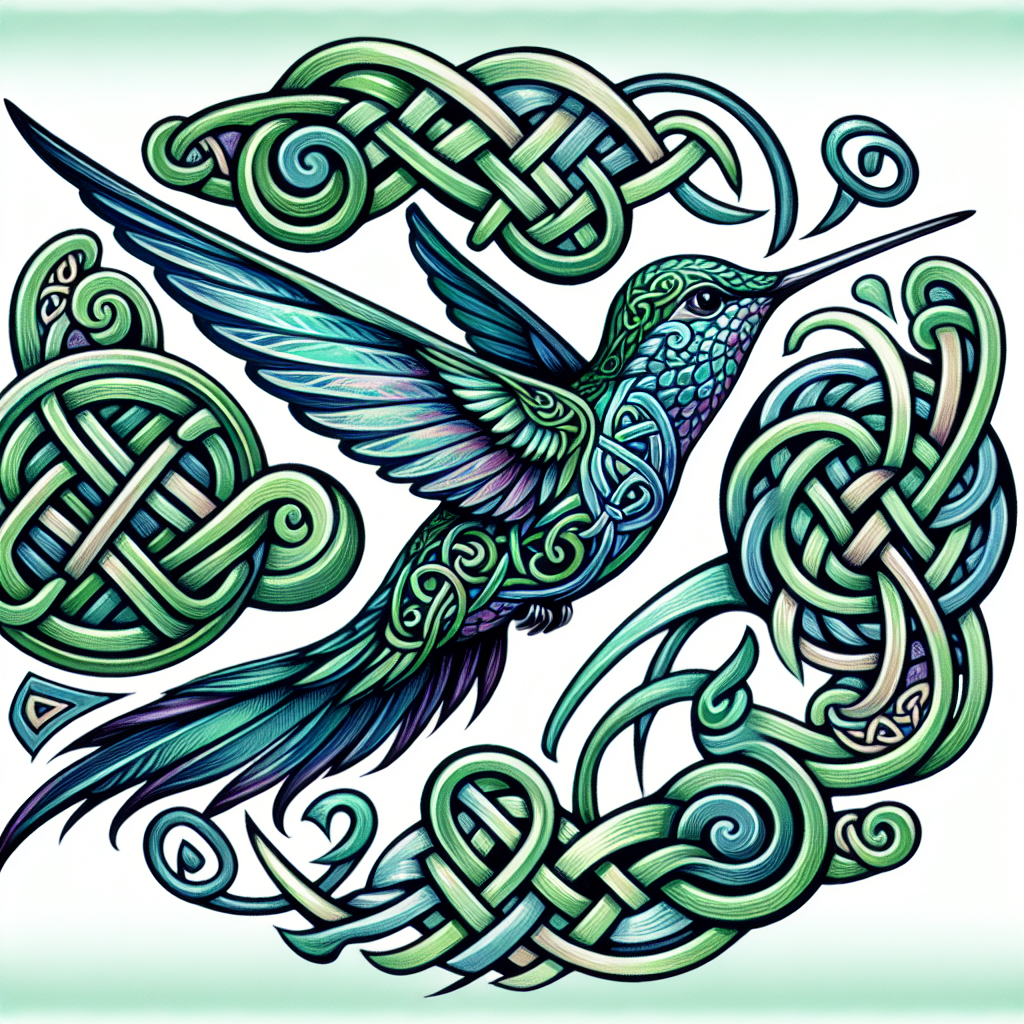 Best Celtic Hummingbird Tattoo Generator | Vondy