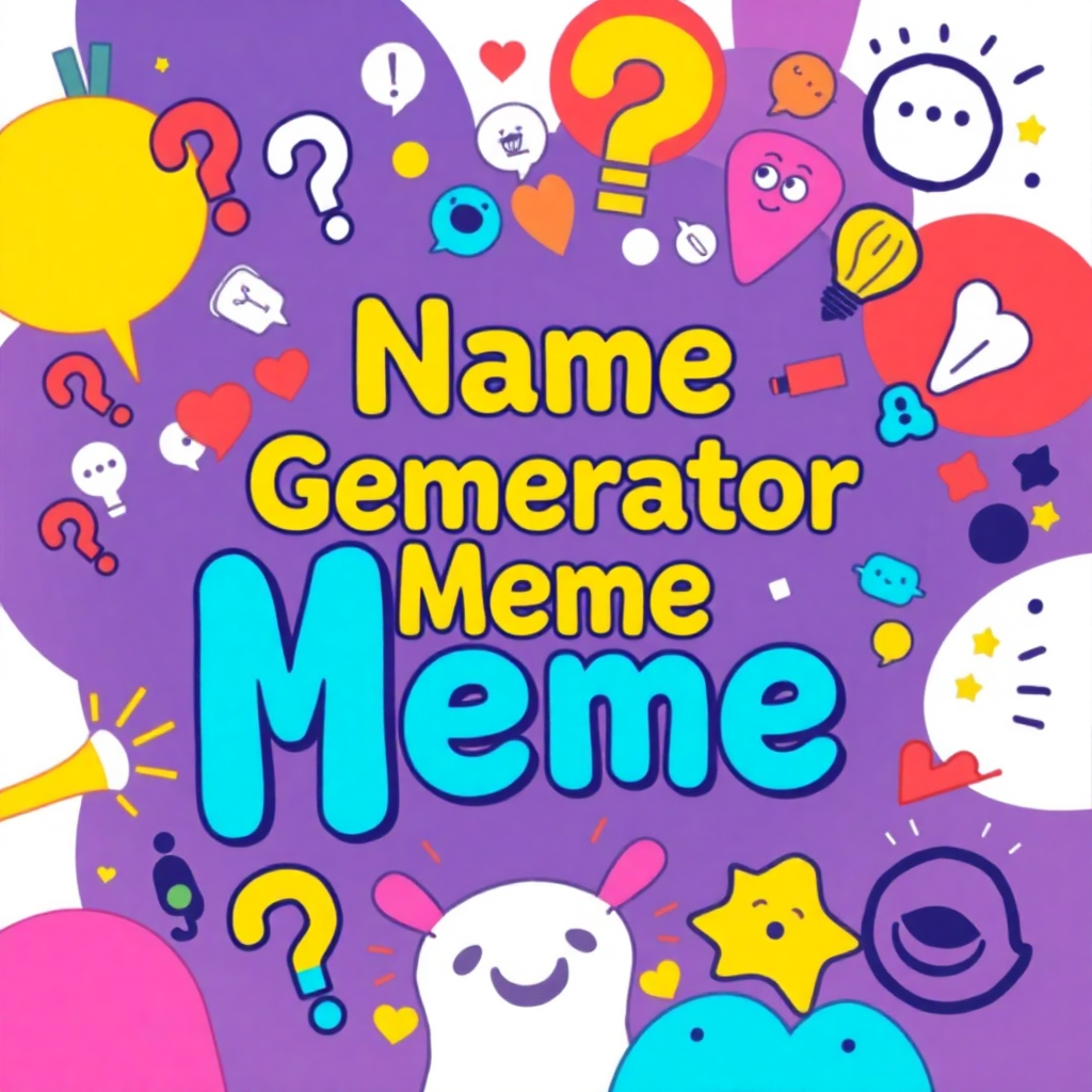 Best Name Generator Meme | Vondy
