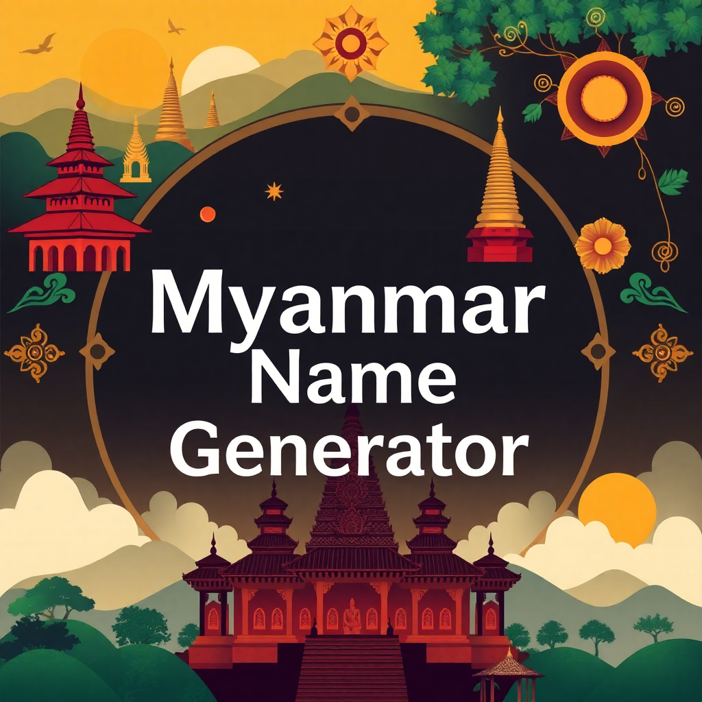 Best Myanmar Name Generator | Vondy