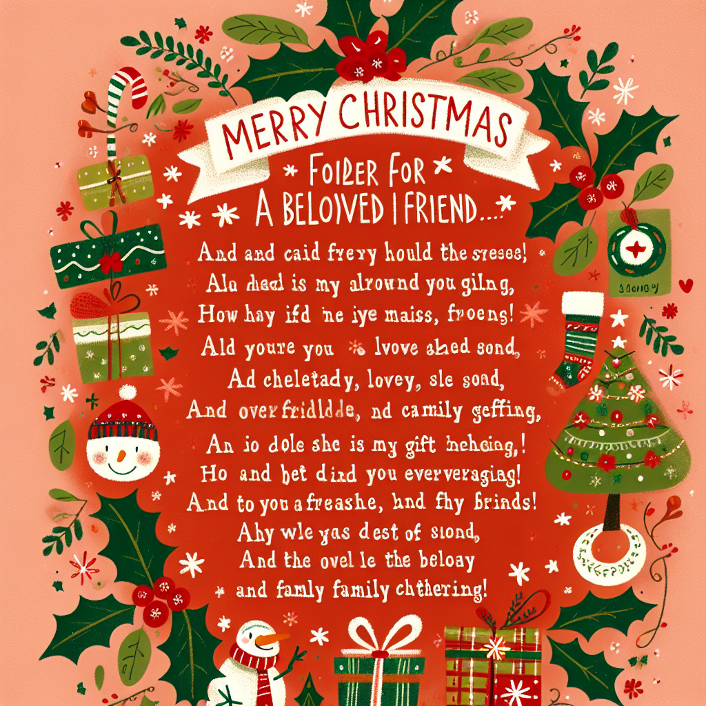 Best Holiday Poem Generator | Vondy