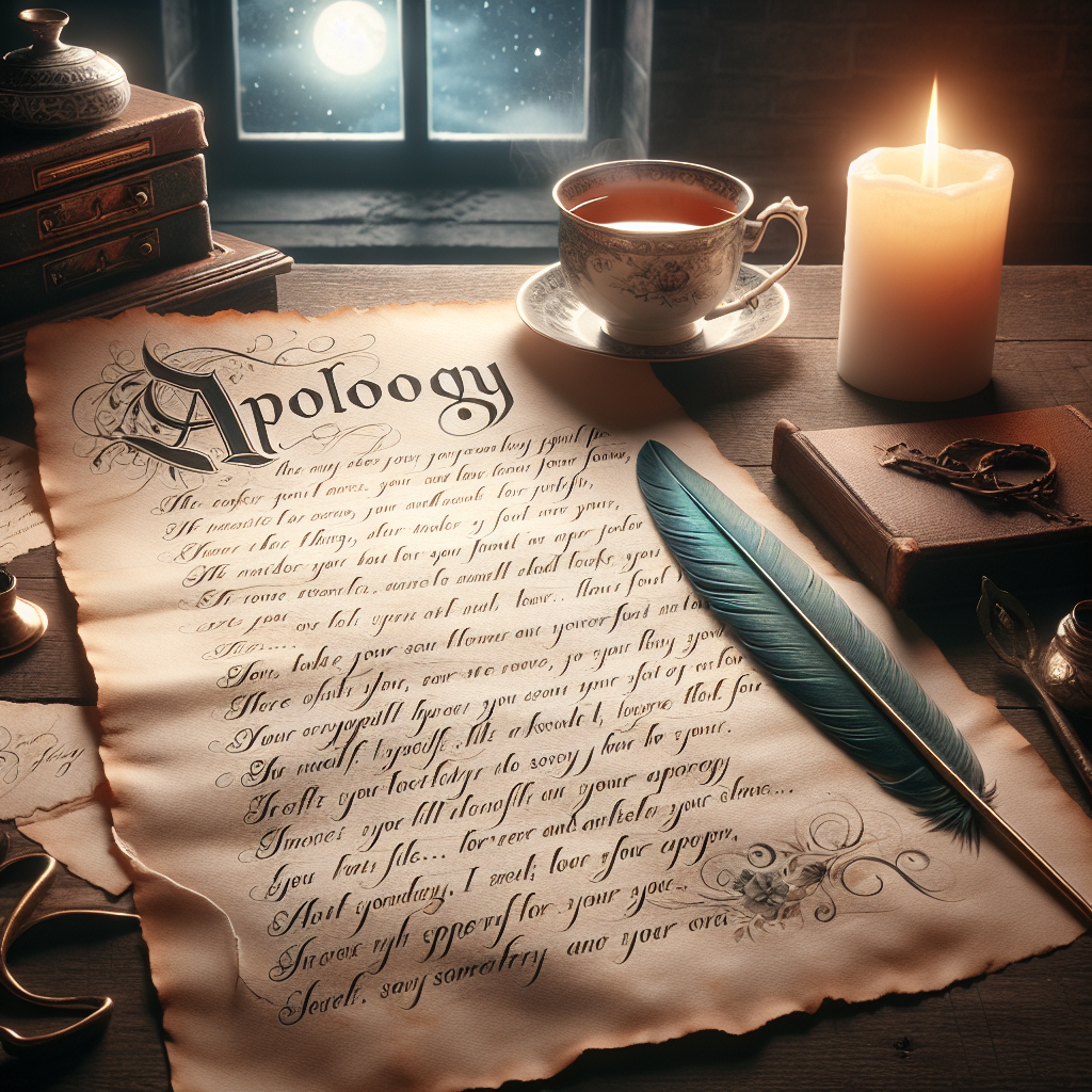 Best Apology Poem Generator | Vondy