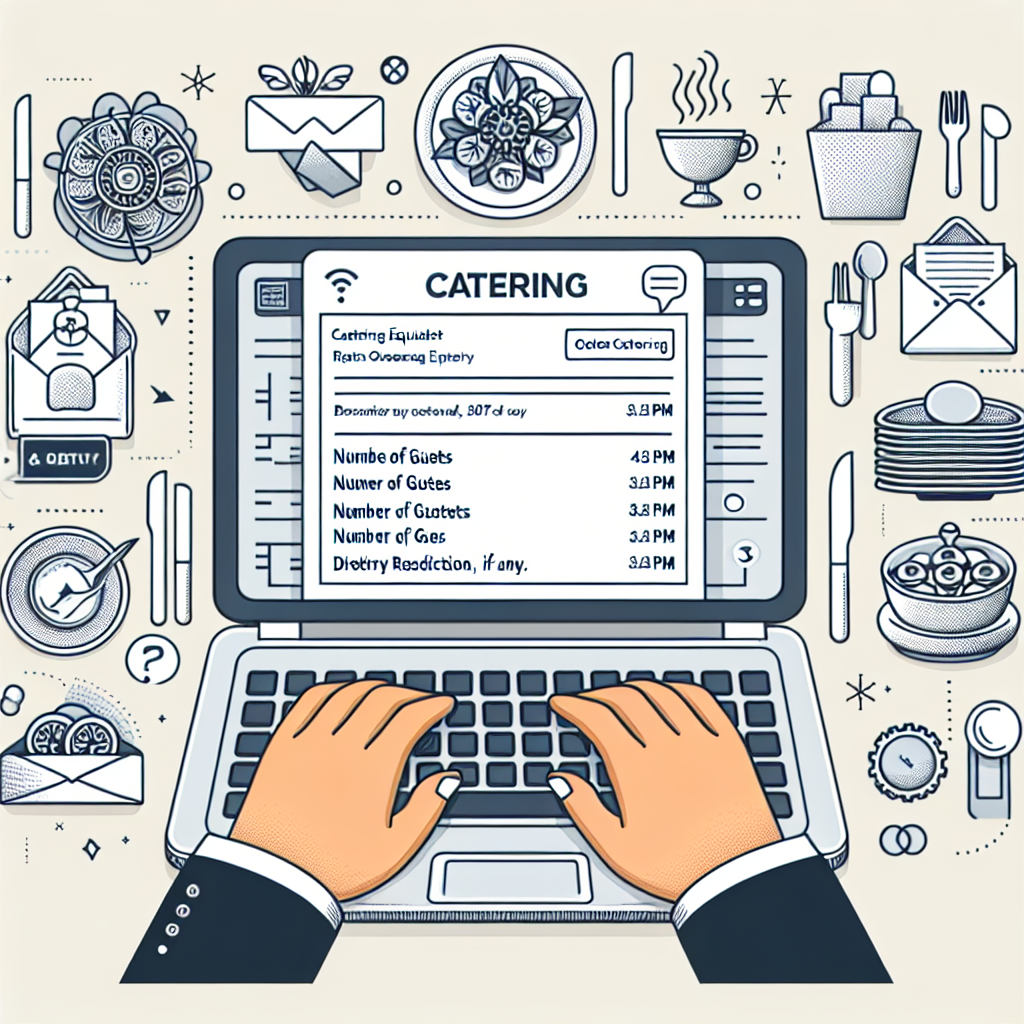 Best Catering Request Email Template | Vondy