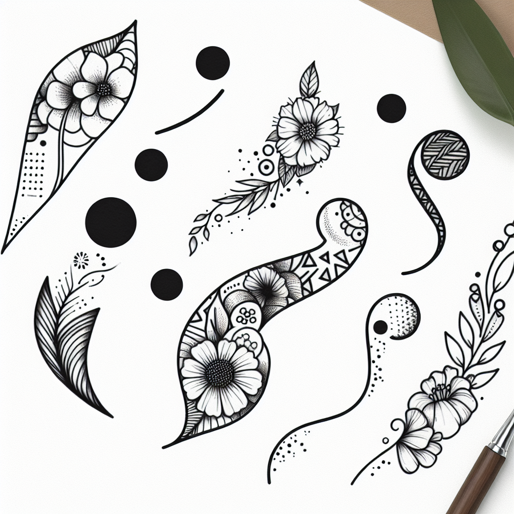 Best Sketch Semicolon Tattoo Generator | Vondy