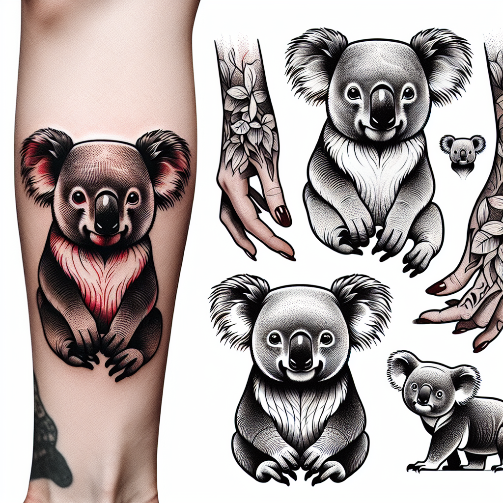 Koala Tattoo Ideas