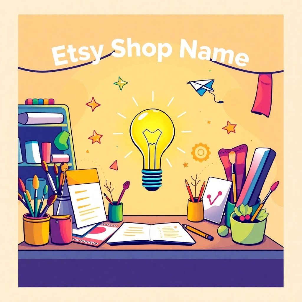 Best Etsy Shop Name Ideas Generator | Vondy