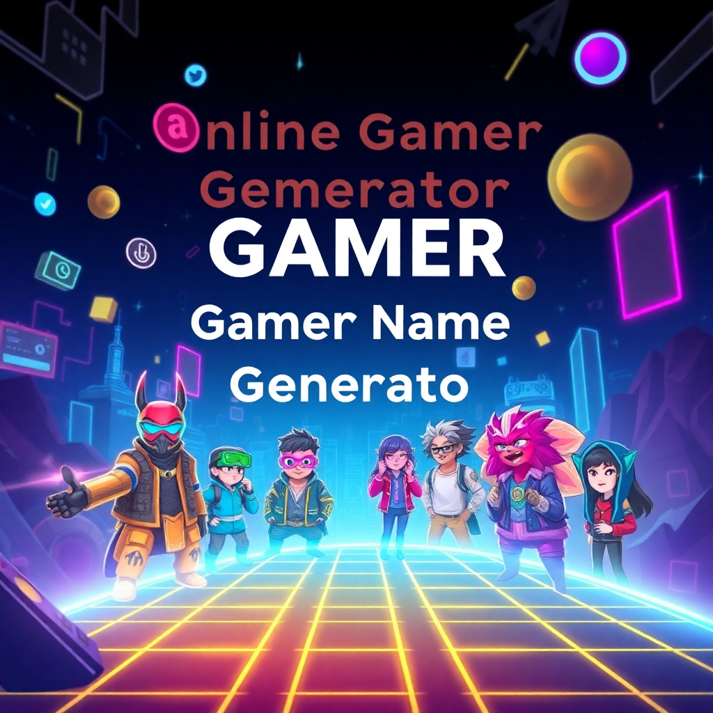 Best Online Gamer Name Generator | Vondy