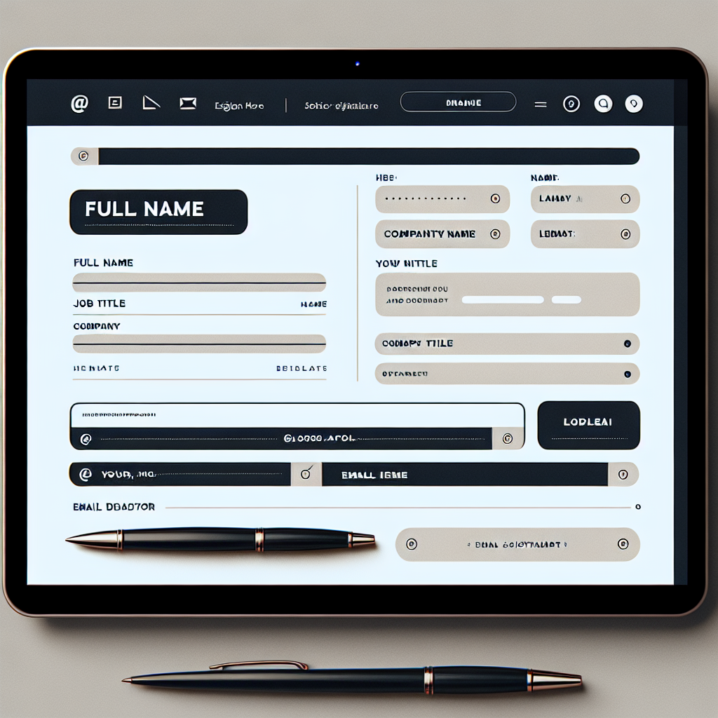 Best Best Email Signature Template | Vondy
