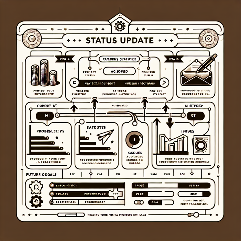 Best Status Update Email Template | Vondy