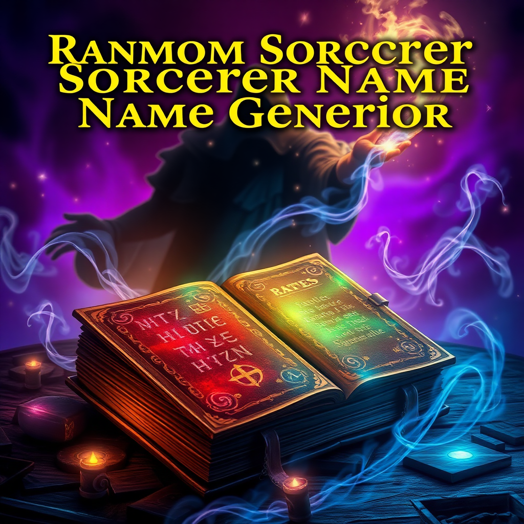 Best Random Sorcerer Name Generator | Vondy