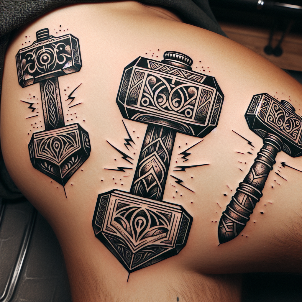 Best Thor Hammer Tattoo Ideas | Vondy