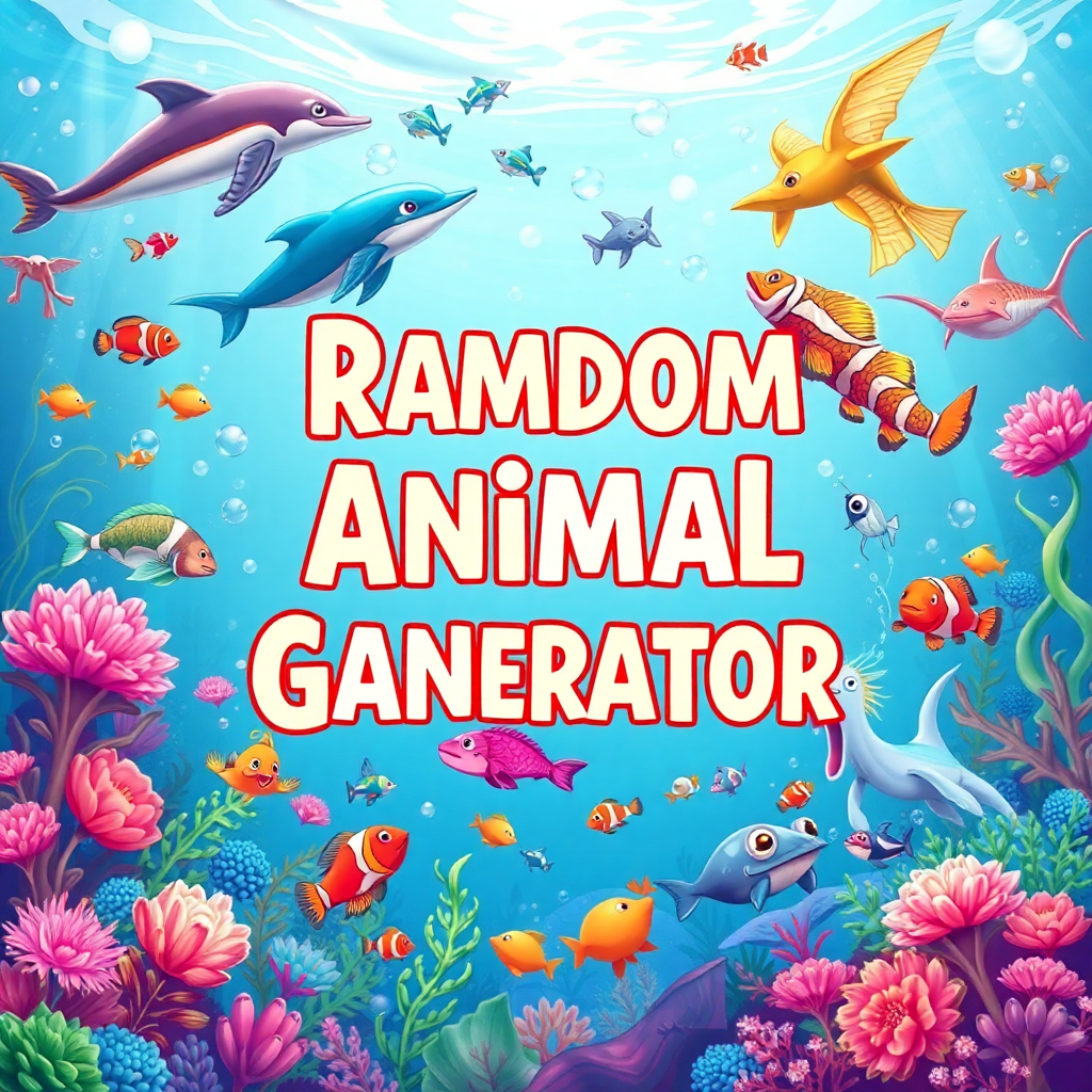 Best Random Aquatic Animal Generator | Vondy