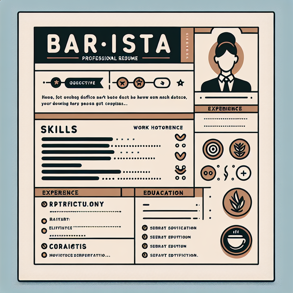 Best Barista Resume Generator | Vondy
