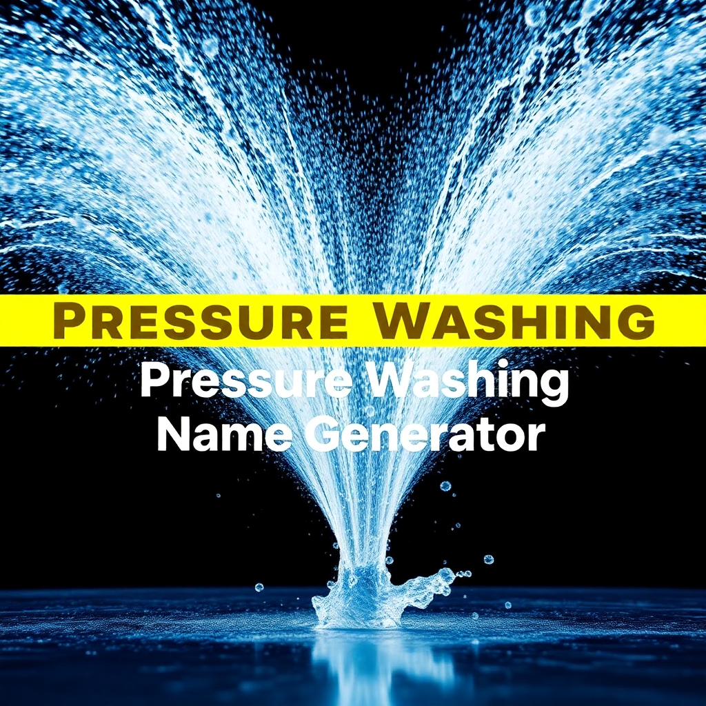 Best Pressure Washing Name Generator Vondy best-pressure-washing-name-generator-vondy