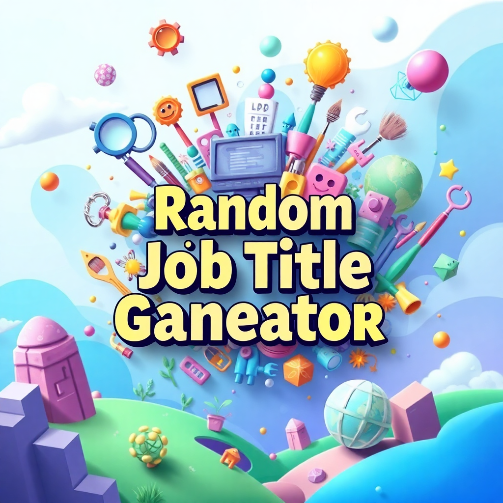 Best Random Job Title Generator | Vondy
